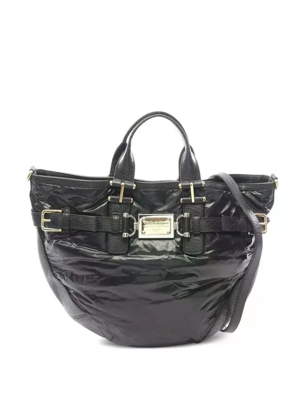 Dolce & Gabbana 2000s Leather Tote Bag