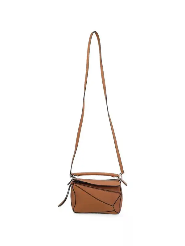 Loewe Puzzle Geometric Shoulder Bag - Brown