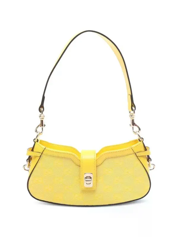 Gucci Gg Canvas Mini Shoulder Bag - Yellow