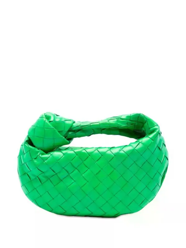 Bottega Veneta 2012-2026 Mini Nappa Intrecciato Jodie Hobo Bag - Green