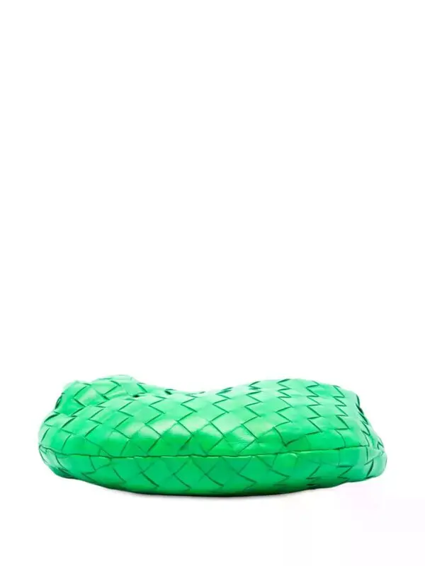 Bottega Veneta 2012-2026 Mini Nappa Intrecciato Jodie Hobo Bag - Green