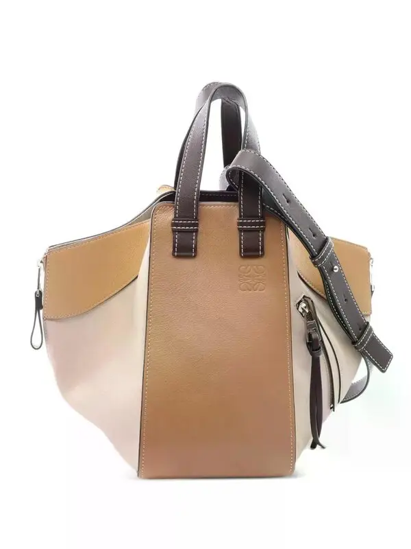 Loewe 2000s Small Hammock Handbag - Neutrals