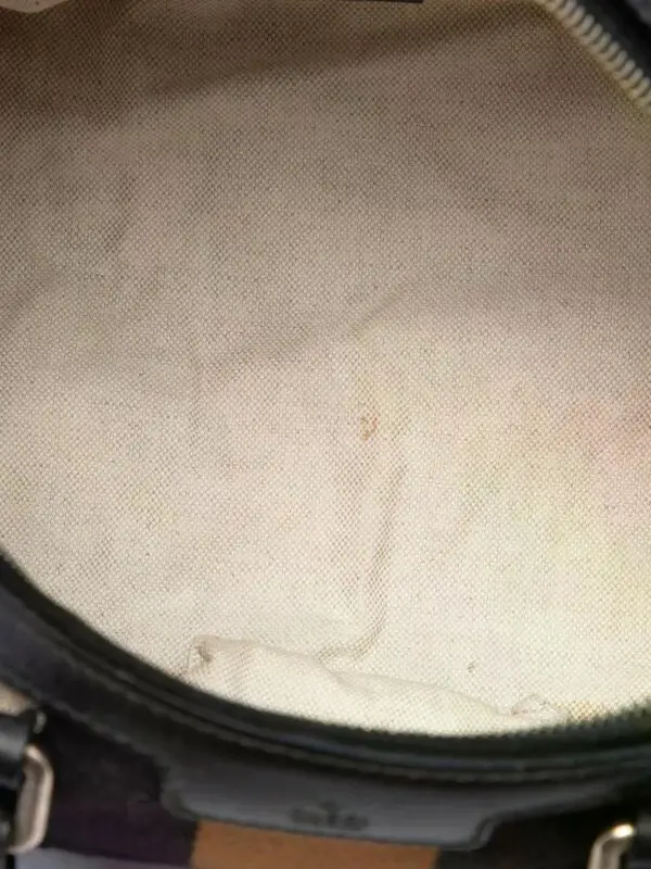 Gucci Diamante Canvas Web Joy Boston Bag Satchel