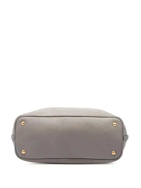 Prada Vitello Daino Side Zip Tote Bag