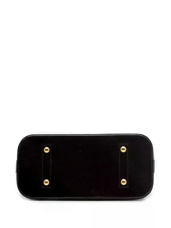 LOUIS VUITTON Monogram Vernis Alma Pm Handbag - Purple