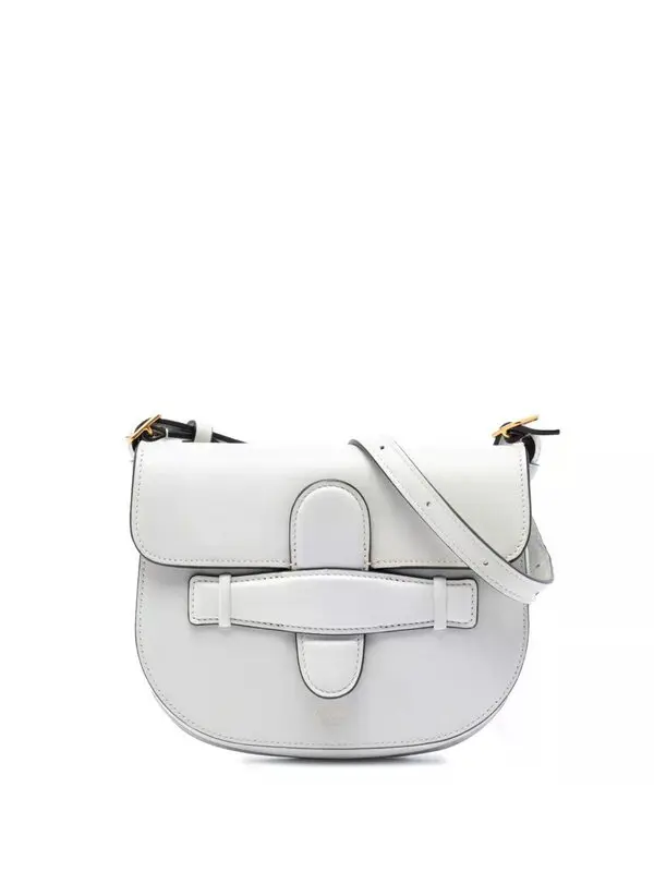 Celine Smooth Calfskin Symmetrical Convertible Satchel - Grey