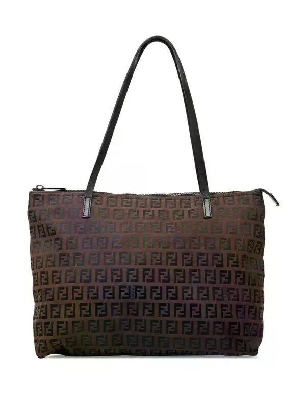 Fendi Zucchino Canvas Tote Bag