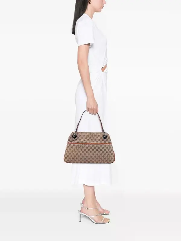 Gucci Gg Canvas Eclipse Shoulder Bag