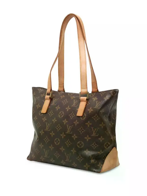 LOUIS VUITTON 2002 Monogram Cabas Piano Tote Bag