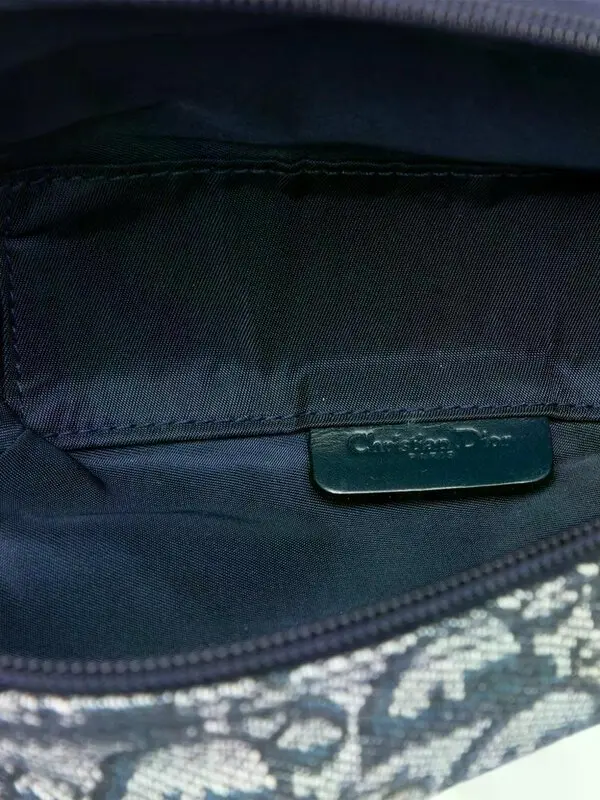Dior Diorissimo Canvas Saddle Pouch
