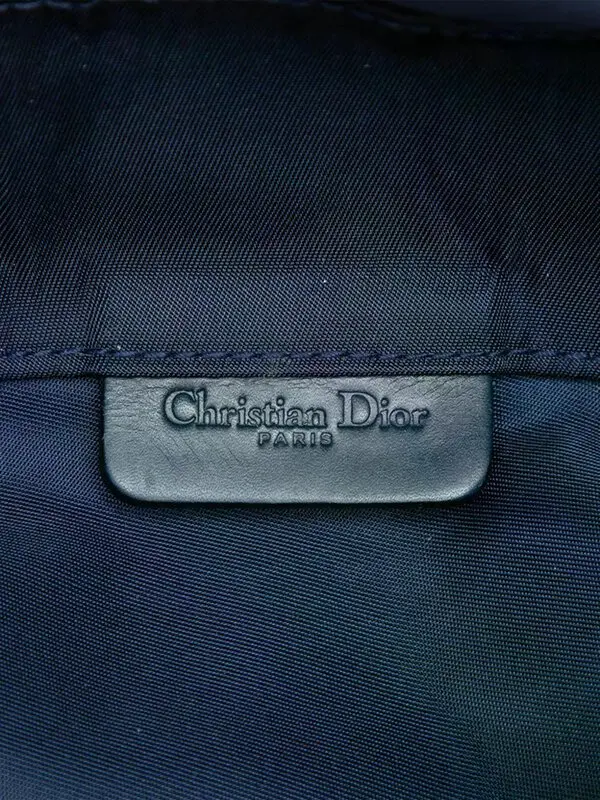 Dior Diorissimo Canvas Saddle Pouch