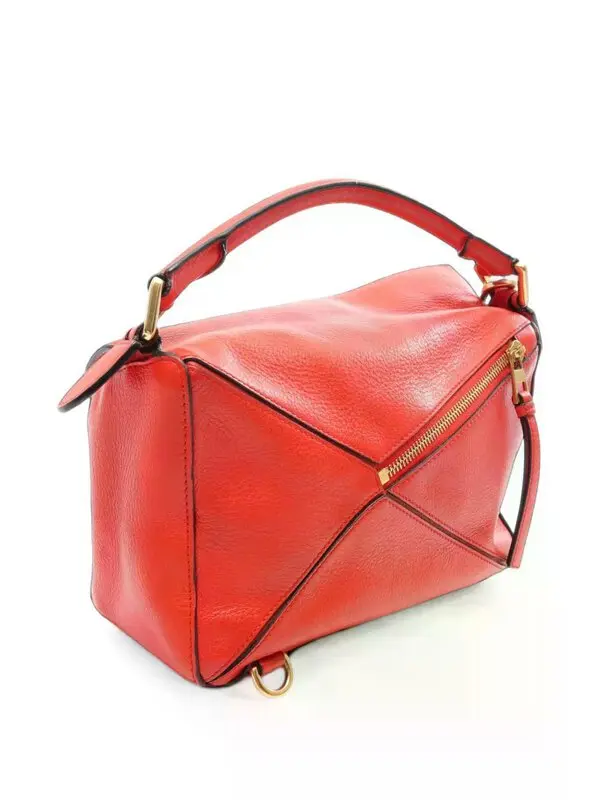 Loewe Small Puzzle Handbag - Red