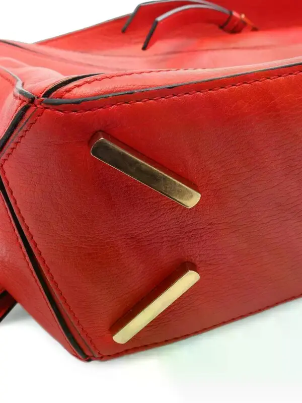 Loewe Small Puzzle Handbag - Red