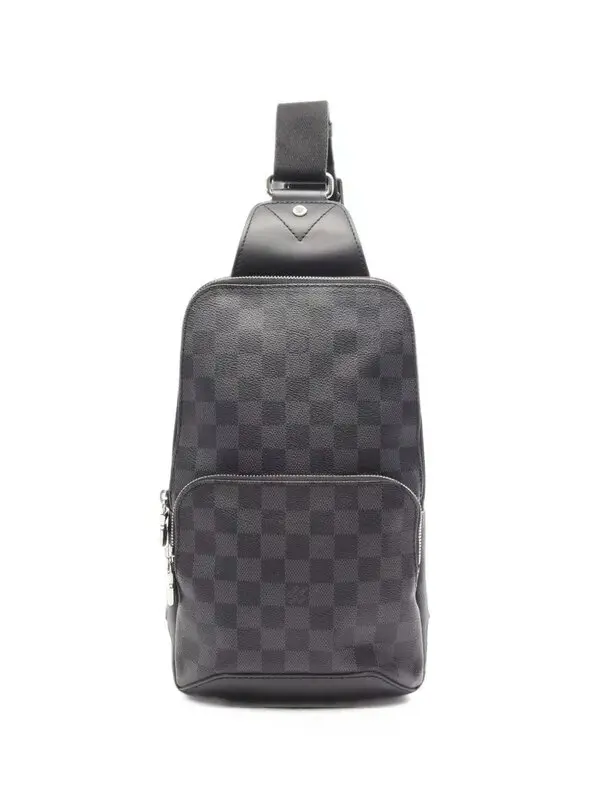 LOUIS VUITTON 2020 Avenue Damier Graphite Messenger Bag