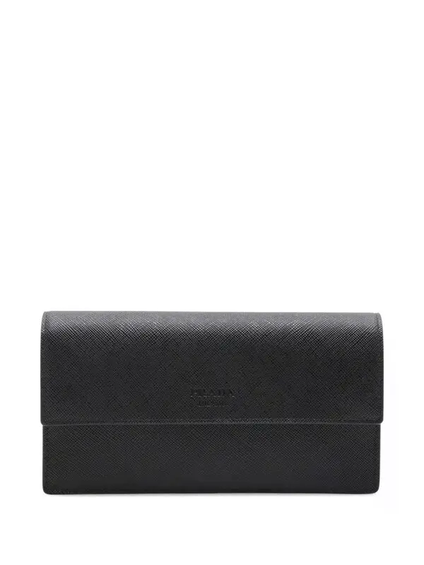 Prada 2013-2026 Saffiano Waist Pouch Belt Bag - Black