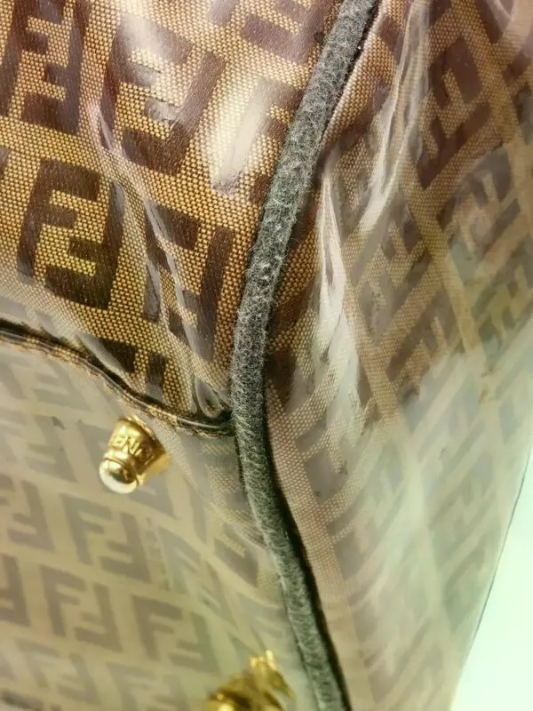 Fendi 2000s Zucchino Boston Bag