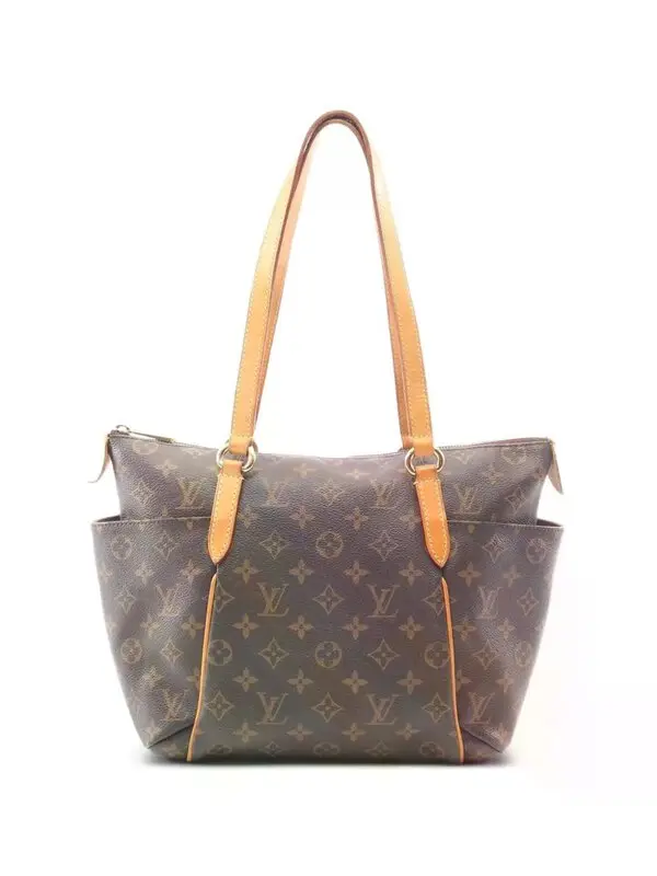 LOUIS VUITTON Monogram Canvas Tote Bag - Brown