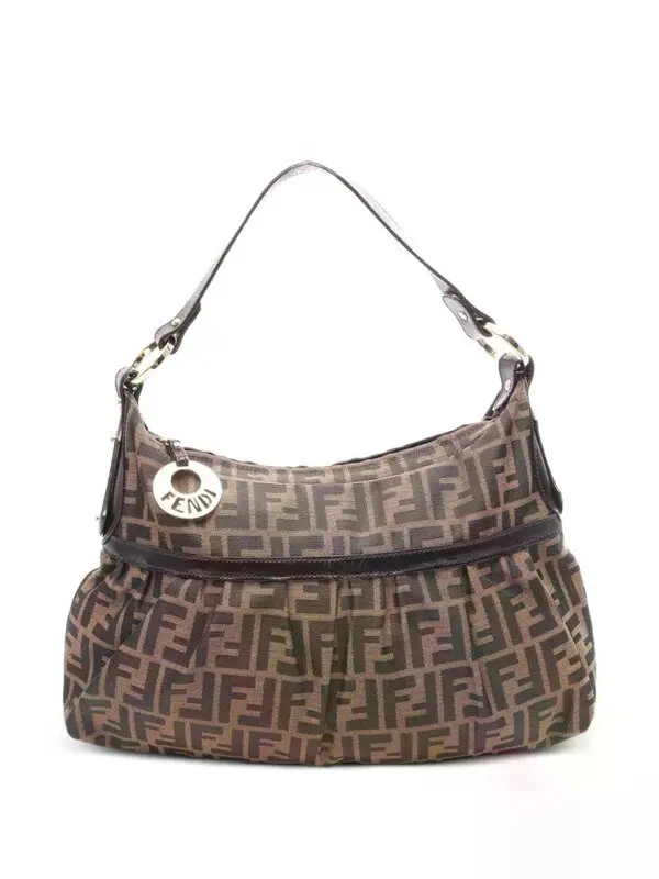 Fendi Zucca Monogram Shoulder Bag