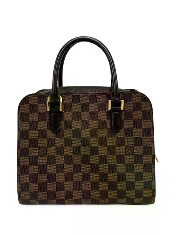 LOUIS VUITTON Damier Ebene Triana Handbag