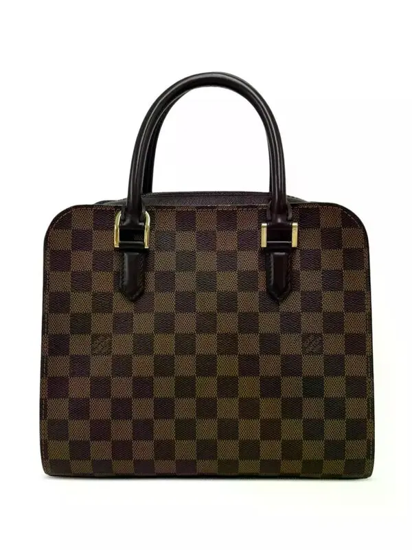 LOUIS VUITTON 2000 Damier Ebene Triana Handbag