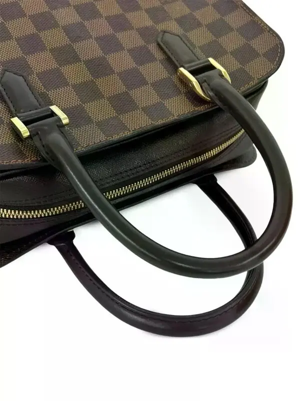 LOUIS VUITTON 2000 Damier Ebene Triana Handbag
