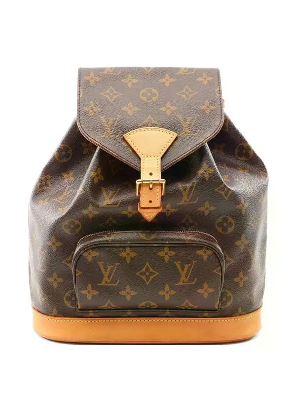 LOUIS VUITTON Monogram Canvas Montsouris Mm Backpack - Brown
