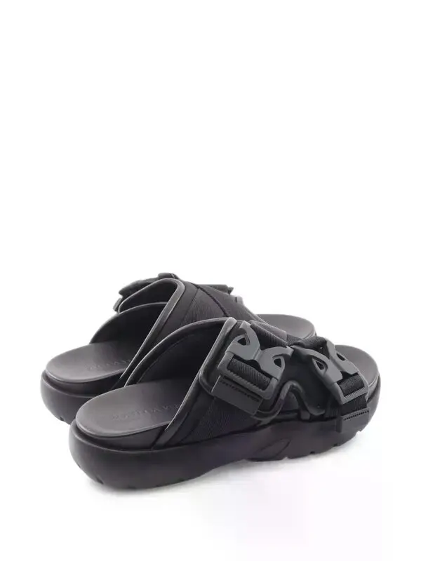Bottega Veneta 2010s Snap Buckle-fastening Slide Sandals