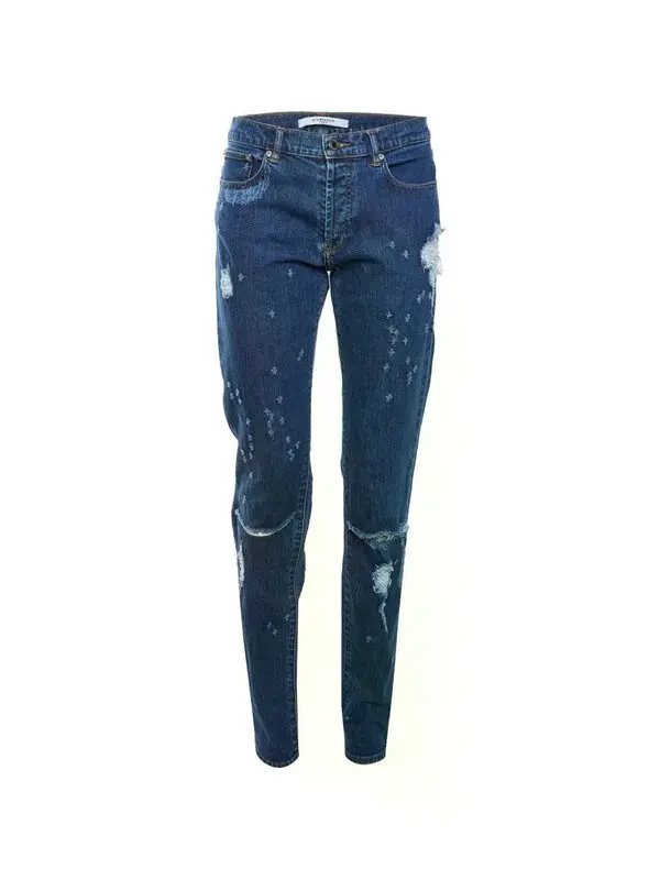 Givenchy Distressed Slim Fit Jeans