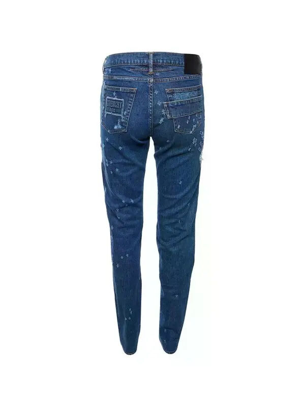Givenchy Distressed Slim Fit Jeans