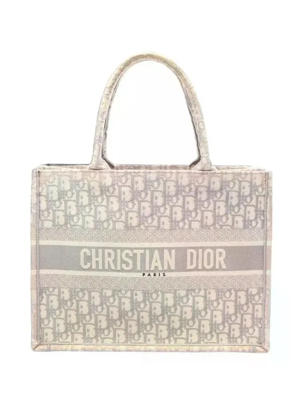 Dior 2000s Book Oblique Tote Bag