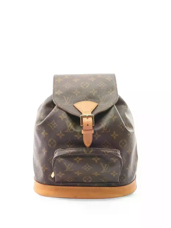 LOUIS VUITTON Montsouris Monogram Canvas Backpack