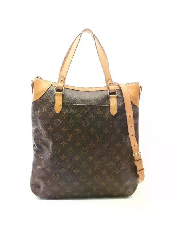 LOUIS VUITTON Monogram Canvas Odeon Gm Tote Bag