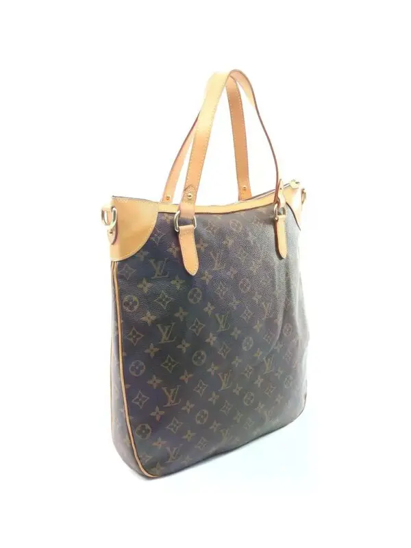 LOUIS VUITTON Monogram Canvas Odeon Gm Tote Bag - Brown