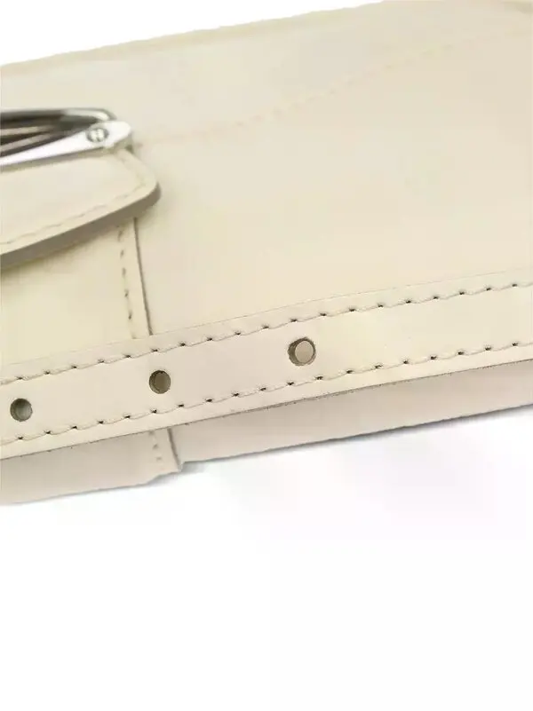 LOUIS VUITTON Pochette Montaigne Tote Bag - White