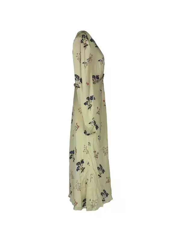 SELF-PORTRAIT Floral-print Crystal-embellished Dress