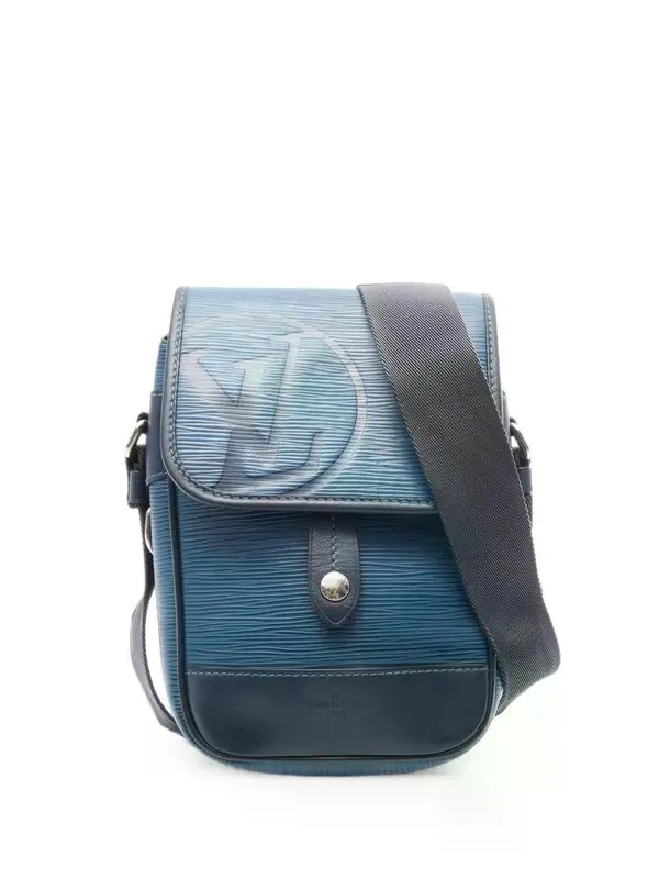 LOUIS VUITTON Epi Leather Messenger Bag - Blue