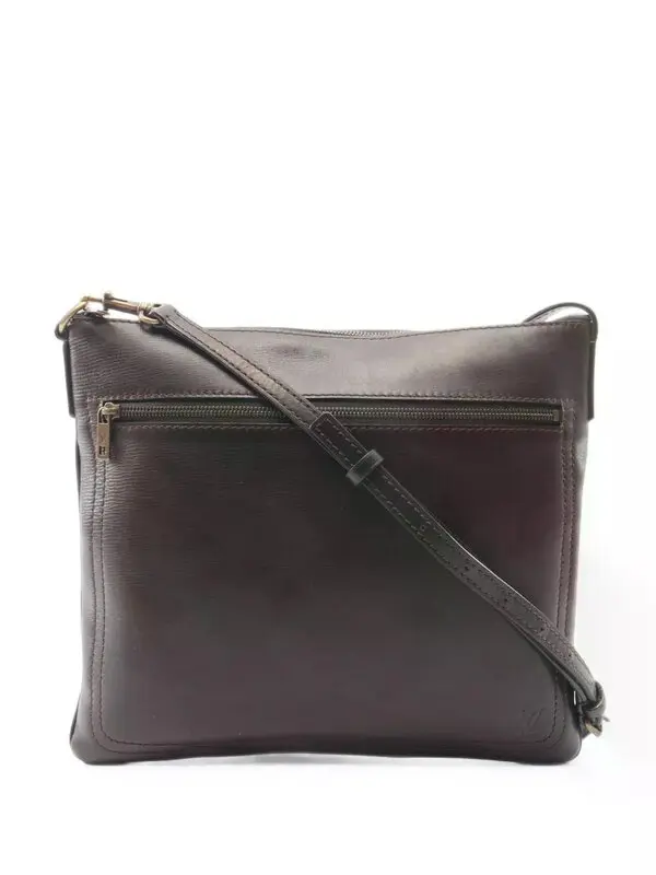 LOUIS VUITTON 2004 Sac Plat Leather Messenger Bag