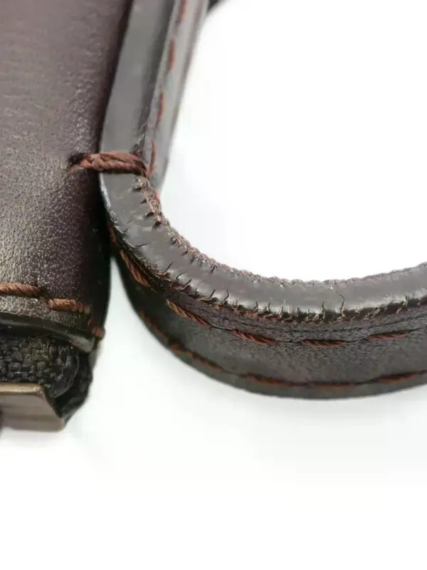 LOUIS VUITTON 2004 Sac Plat Leather Messenger Bag