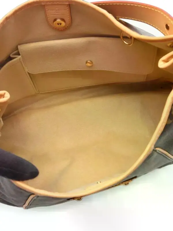 LOUIS VUITTON Galliera Pm Monogram Shoulder Bag - Brown