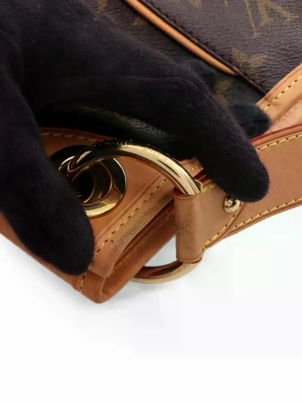 LOUIS VUITTON Galliera Pm Monogram Shoulder Bag - Brown