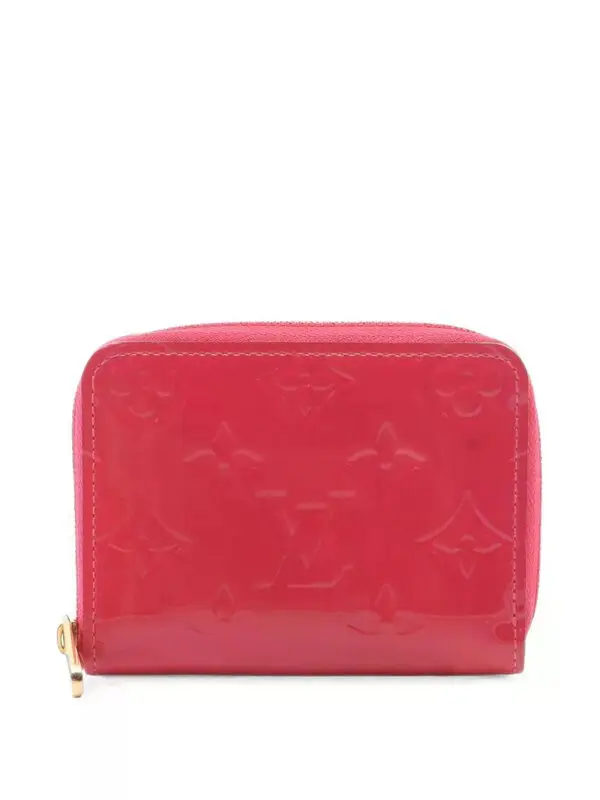 LOUIS VUITTON 2018 Monogram Vernis Zippy Coin Purse