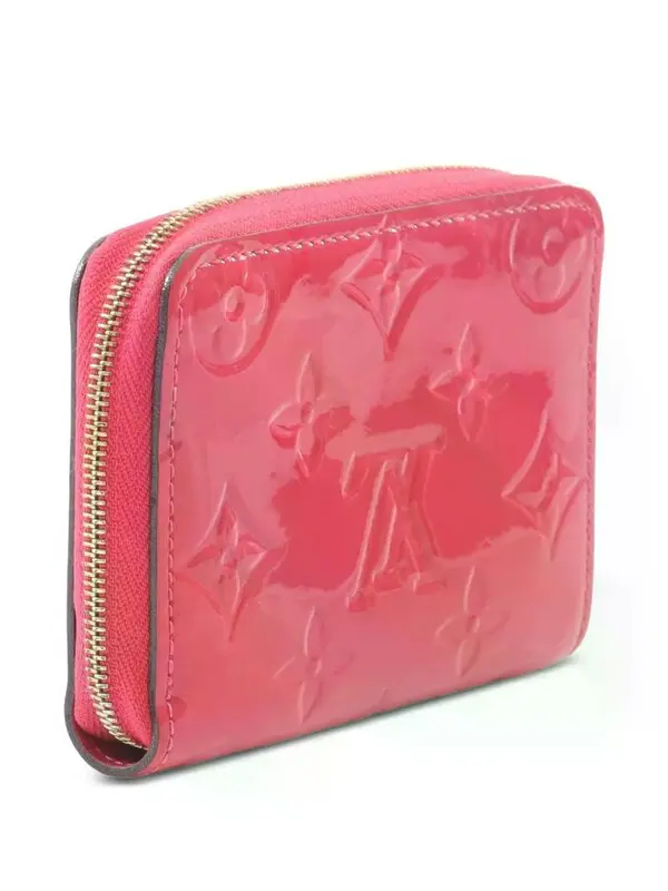 LOUIS VUITTON 2018 Monogram Vernis Zippy Coin Purse - Pink