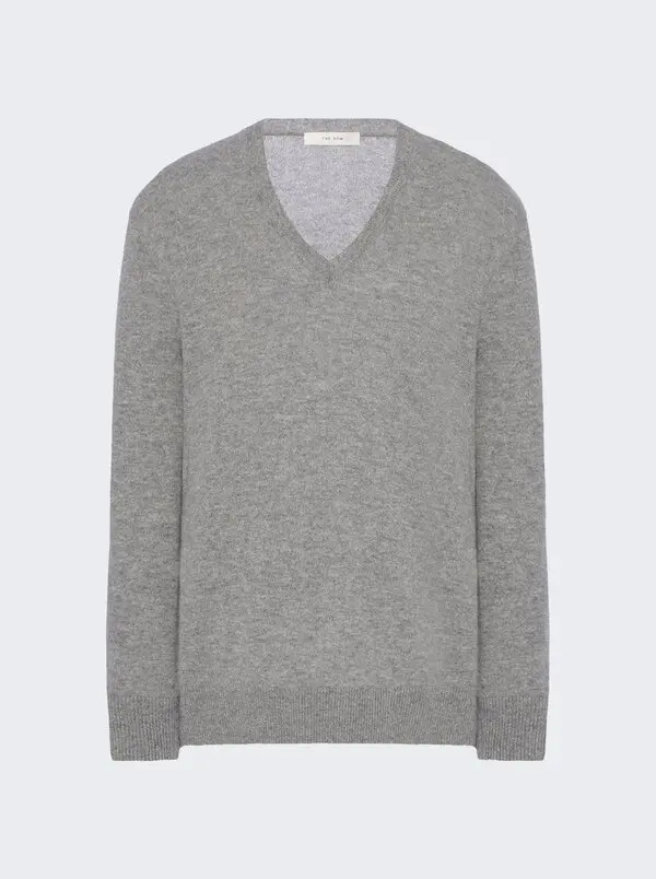 THE ROW Phora Cashmere V-neck Sweater