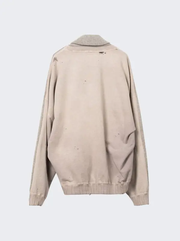 Mihara Yasuhiro Combined Knit Cardigan