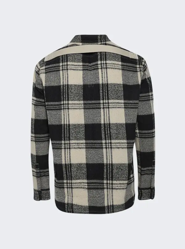 Rick Owens Outershirt Pearl Plaid