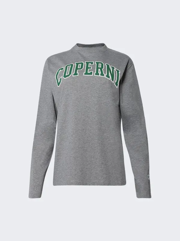 Coperni College Print Long Sleeve T-shirt