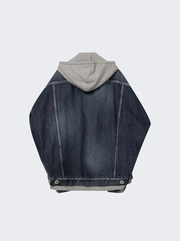 Mihara Yasuhiro Triple Layered Denim Jacket - Indigo