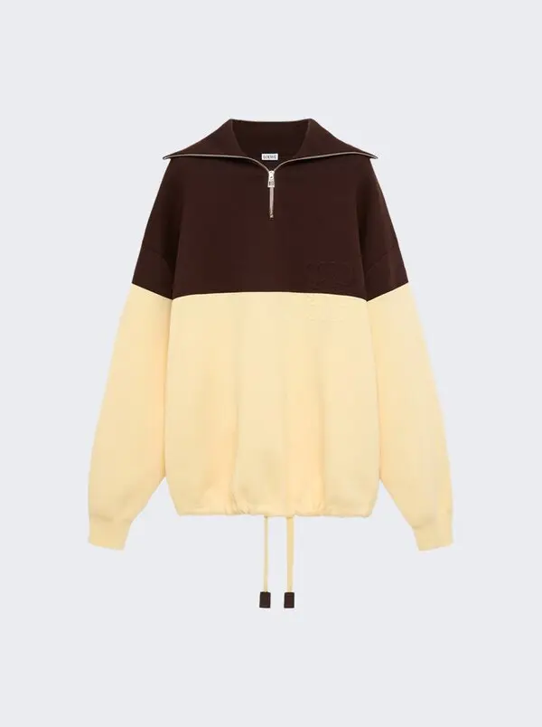 Loewe Sweater Brown And Yellow