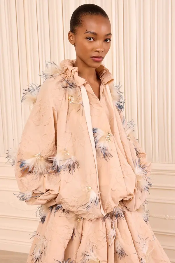 Ulla Johnson Roux Embellished Nylon Jacket