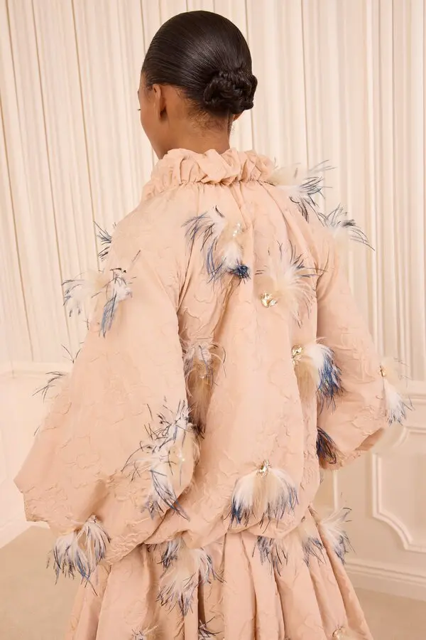 Ulla Johnson Roux Embellished Nylon Jacket